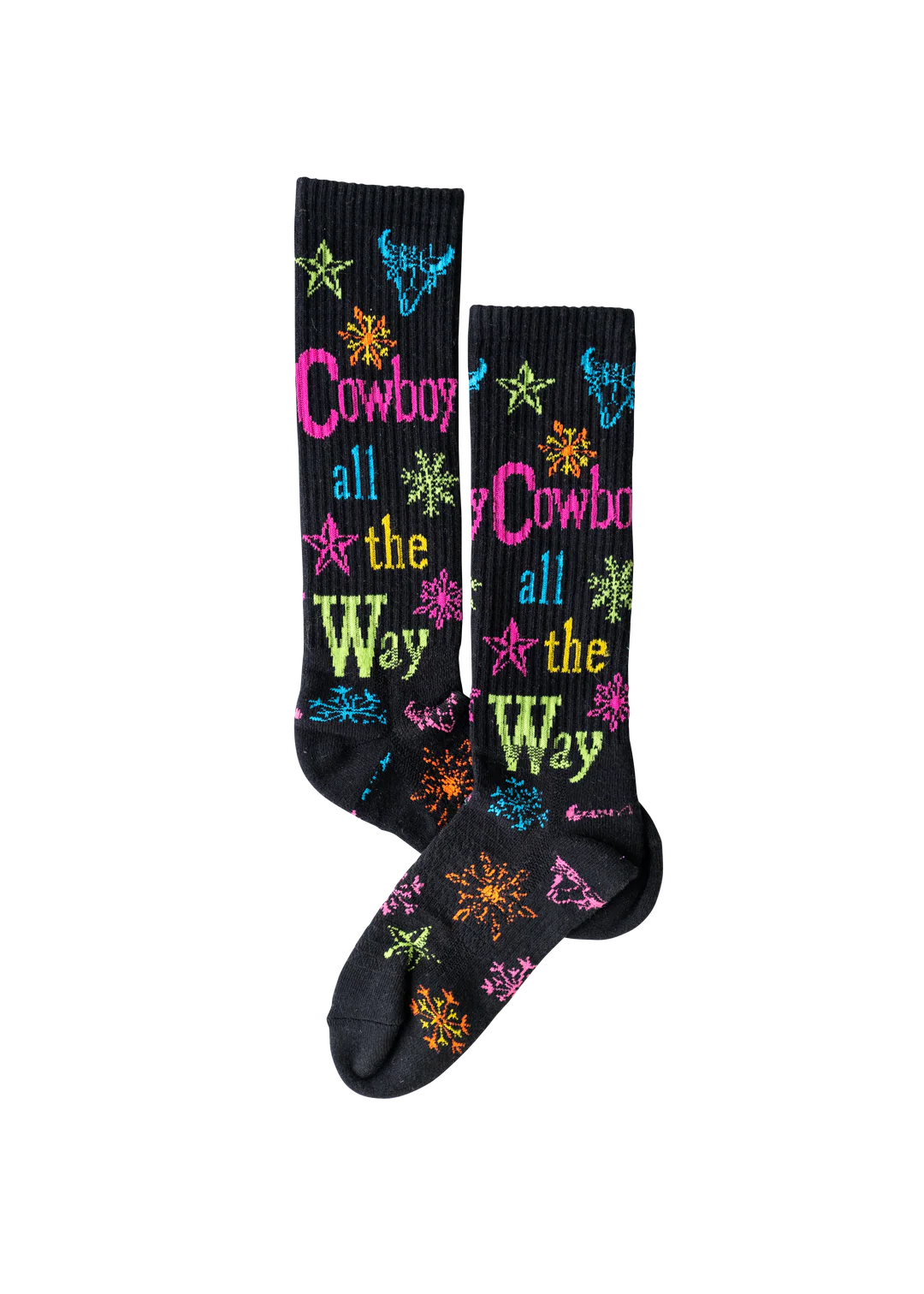 Lucky Chuck-Cowboy All The Way Socks – Ocotillo